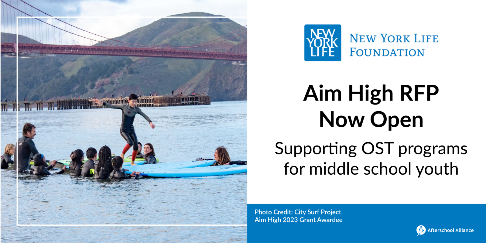 Making waves: How an Aim High awardee is empowering youth through surfing